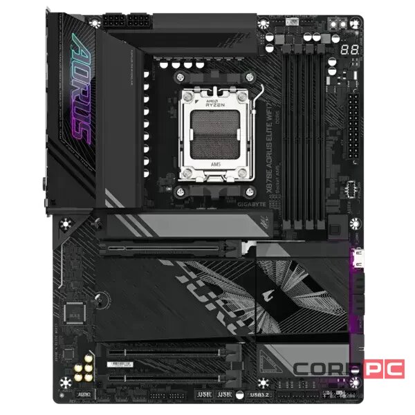 Материнская плата для персонального компьютера Gigabyte X870E AORUS ELITE WIFI7