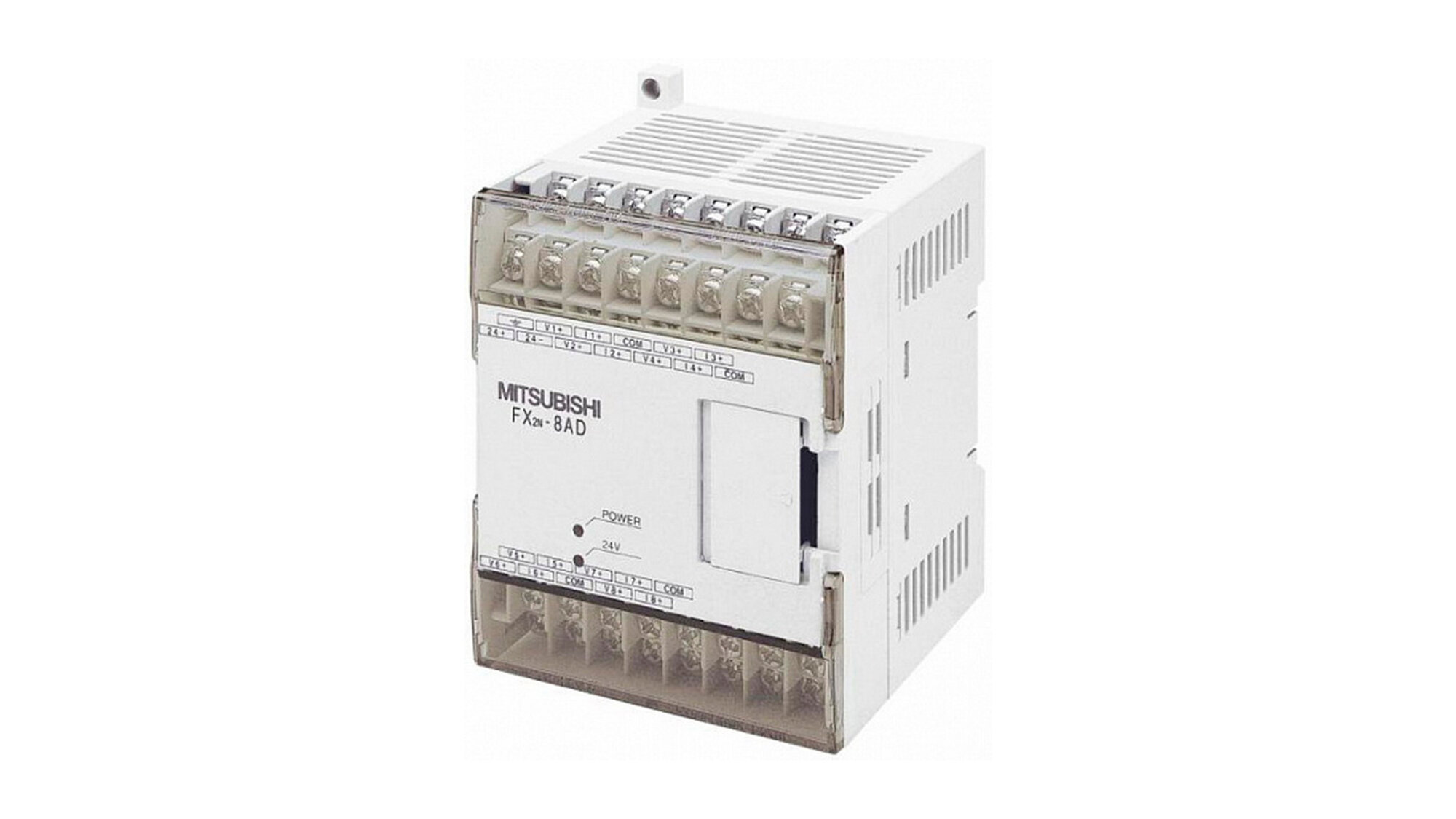 Модуль аналогового ввода/вывода Mitsubishi FX2N-8AD 0–10 В DC 4–20 мА