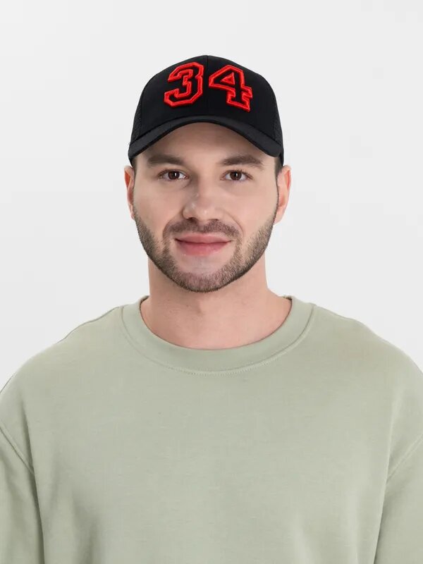 Бейсболка PRO-S700 номер 95 (Черный + Черный) для мужчин