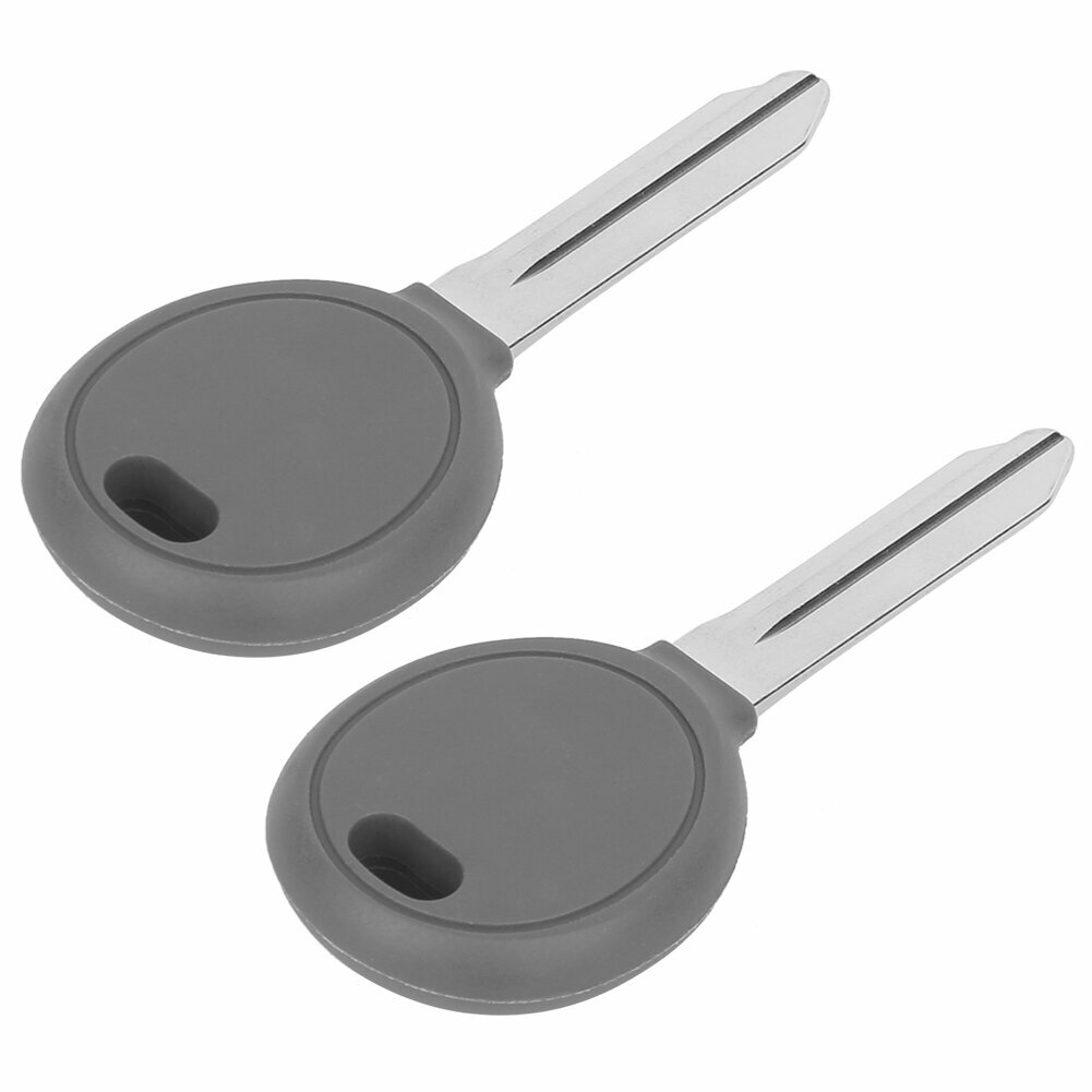 2 шт. транспондерный ключ зажигания с 46 керамическим чипом, подходящий для Chrysler