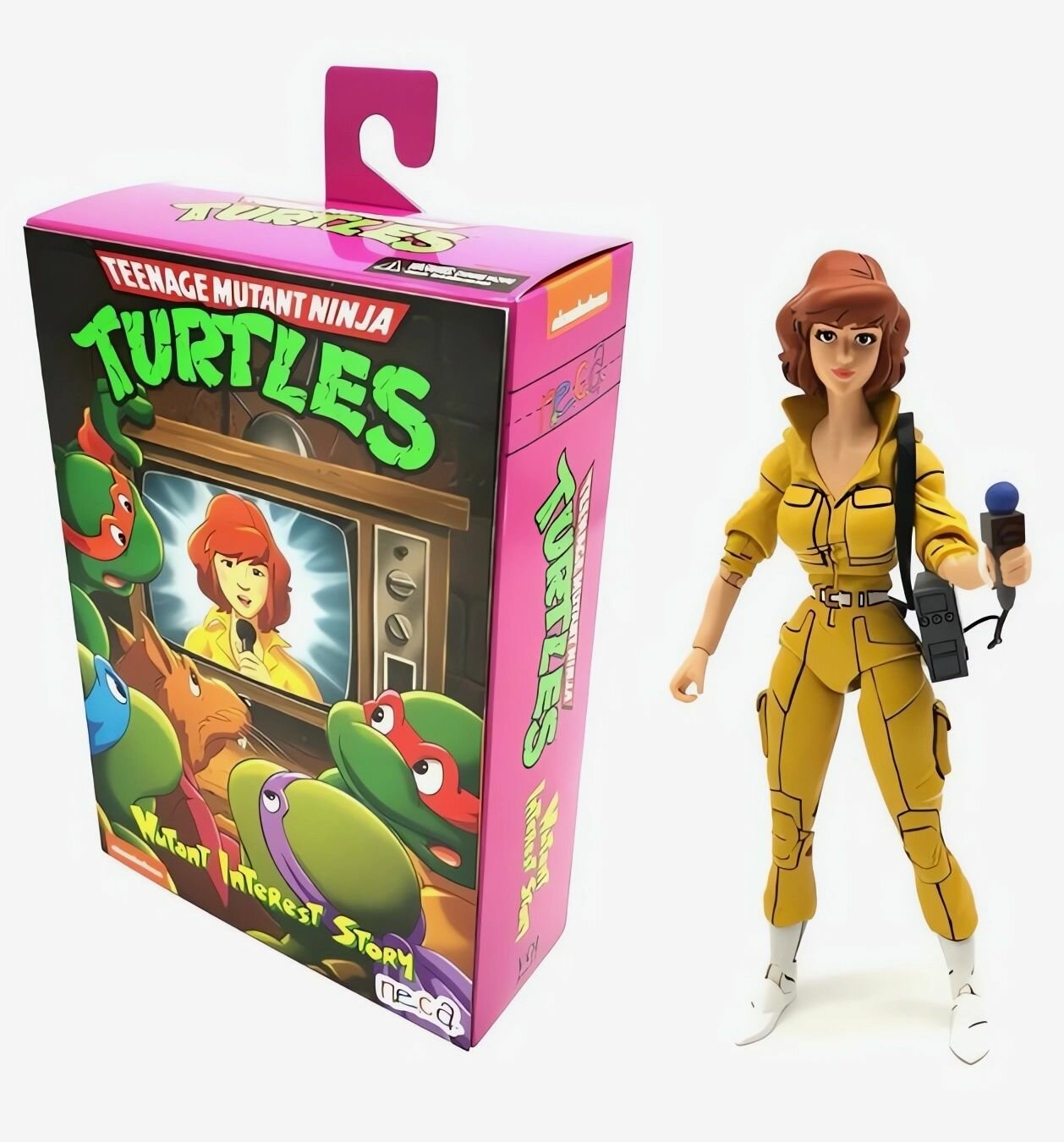 Коллекционная фигурка от "NECA". Эйприл О'Нилл ( M/ф "Черепашки-ниндзя") Official Ultimate Cartoon April O Neil TMNT 7