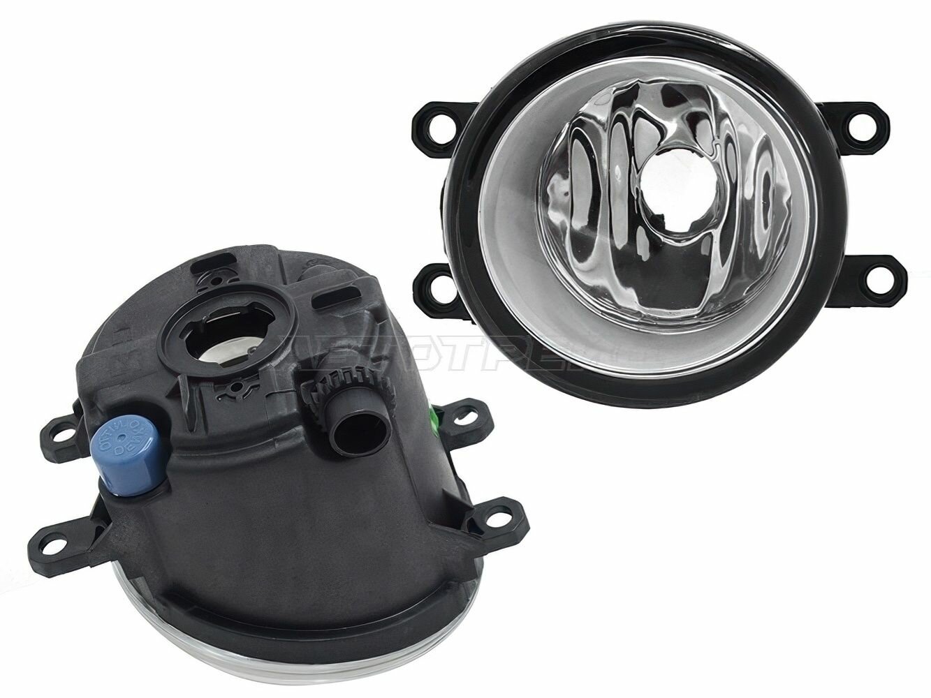 Фара противотуманная левая, хром для Тойота Аурис Королла, Камри, Королла, Рав 4 арт ST2122052CL SAT