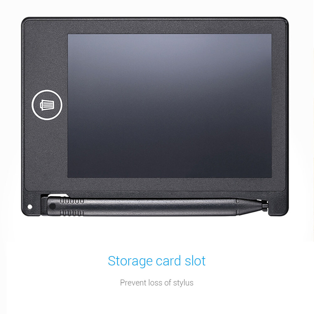 4,4-дюймовый портативный планшет с ЖК-экраном, безбумажный блокнот для заметок, доска для письма, рисования и графики для студентов.