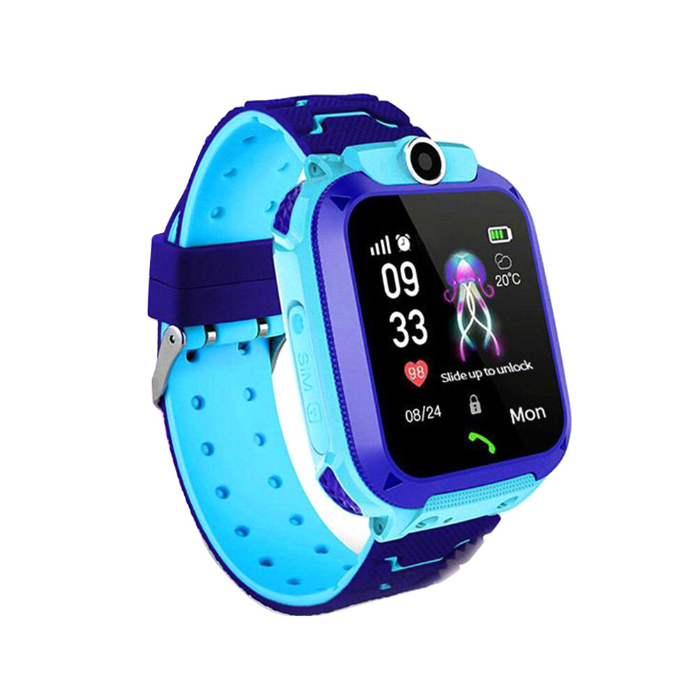 Q12 Kids Intelligent Watch IP67 Waterproof Touch-screen SOS Phone Call Device Location Tracker Anti-lost Watches