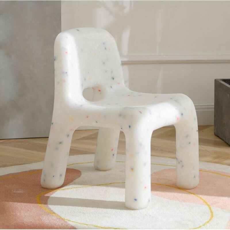 Табурет детский, ABS пластик, для группы 1 (рост 101-115 см), белый