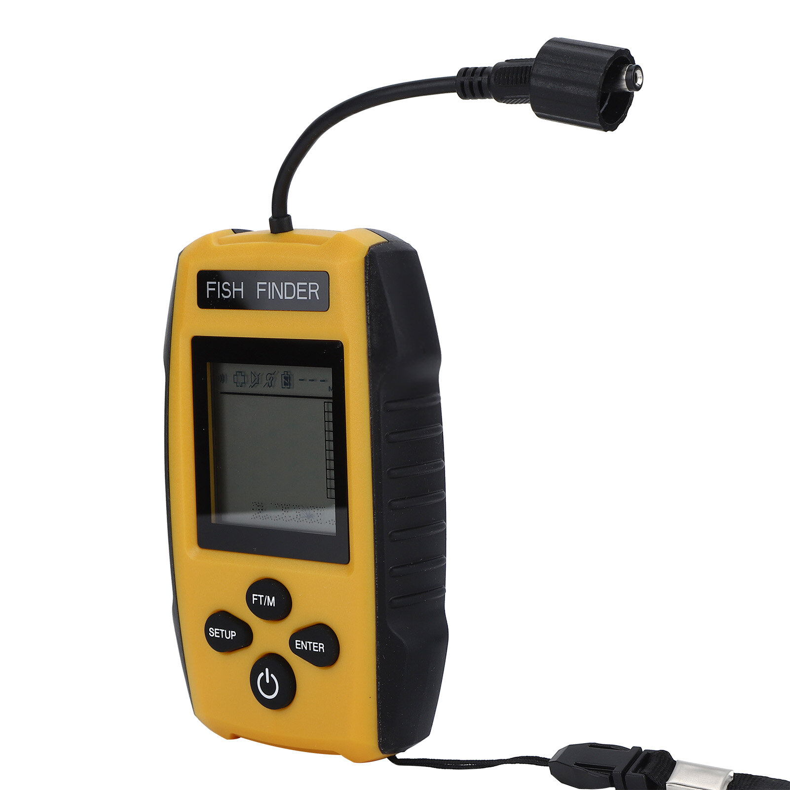 Портативный ручной проводной эхолот, ультразвуковой эхолот, детектор, аксессуары для рыбалки