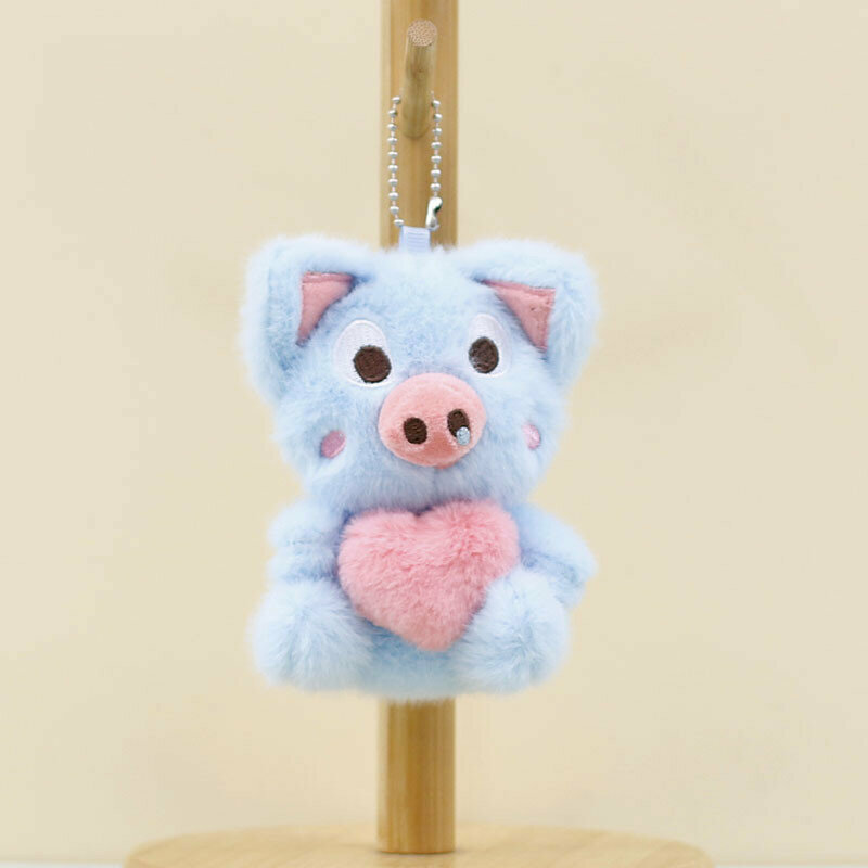 Мягкая брелок-игрушка в виде милой свинки, разноцветные вариации