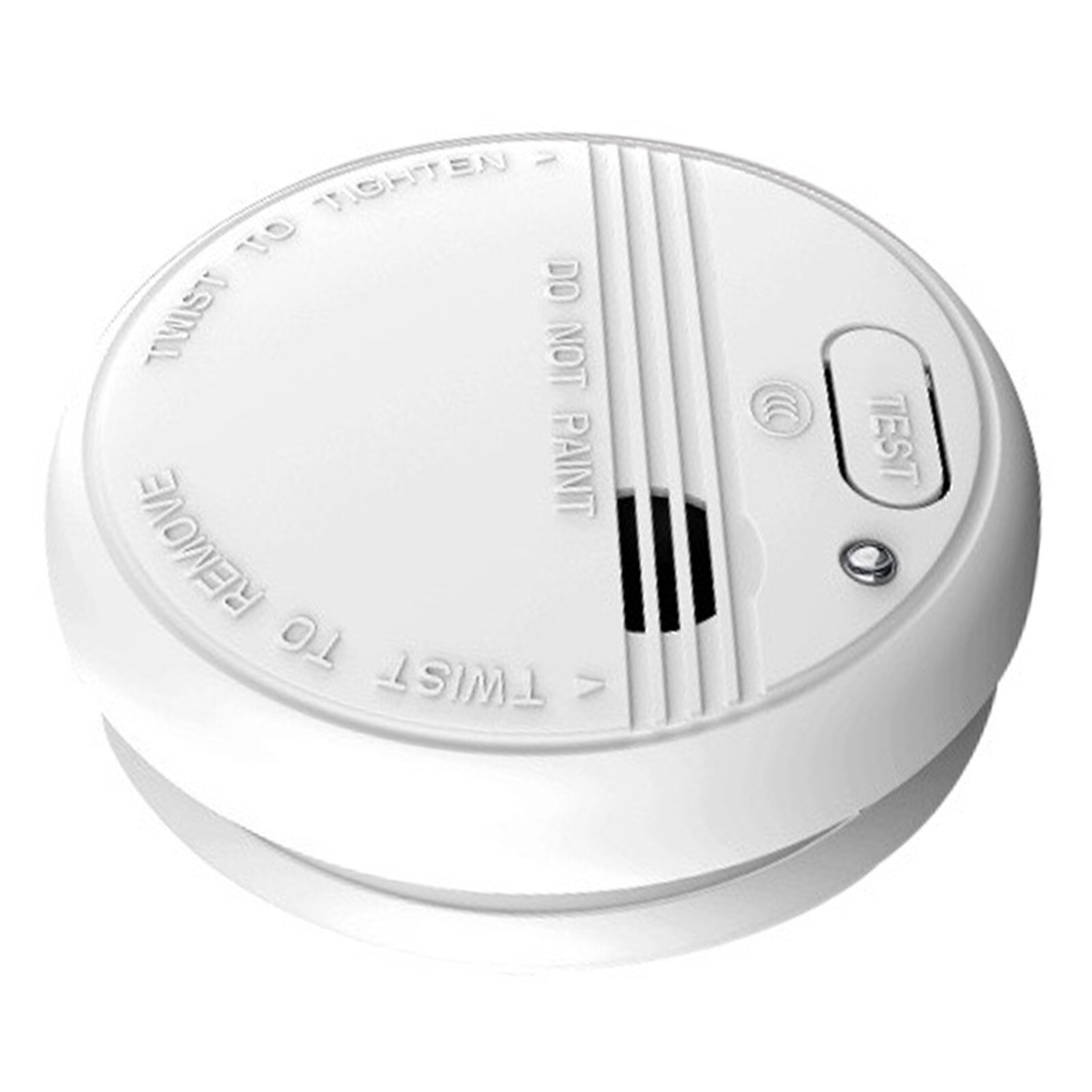 Детектор дыма 85 децибел, самотестирование, сигнализация о низком заряде батареи, пожарная дымовая сигнализация, высокая чувствительность для дома