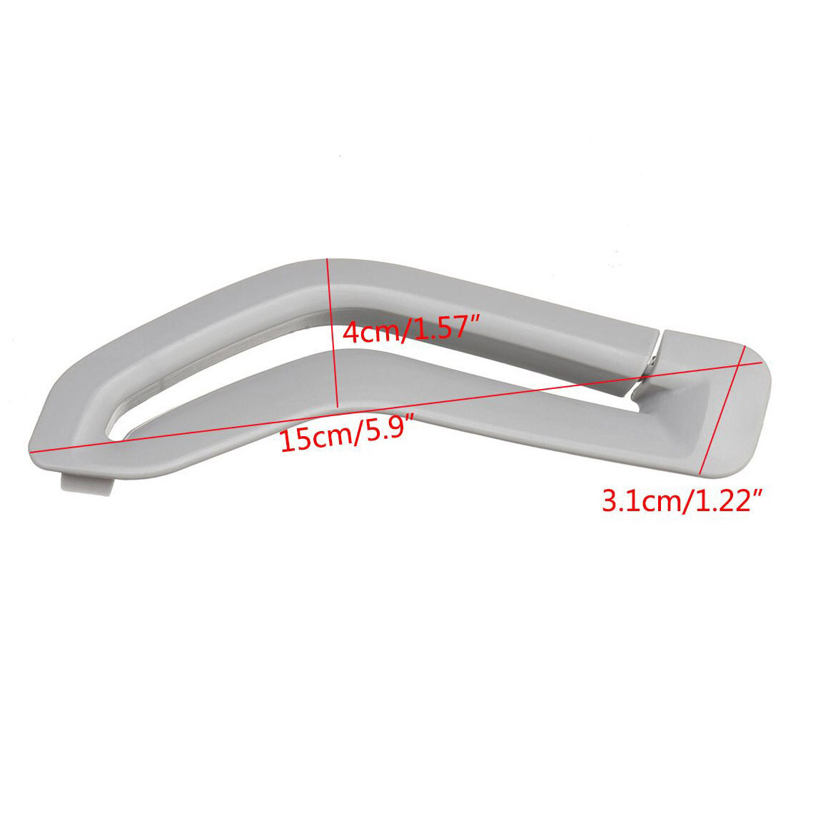 Крышка ремня безопасности передняя левая для Volvo S60 S80 V70 XC90 39966529 серый ABS — замена направляющего кольца