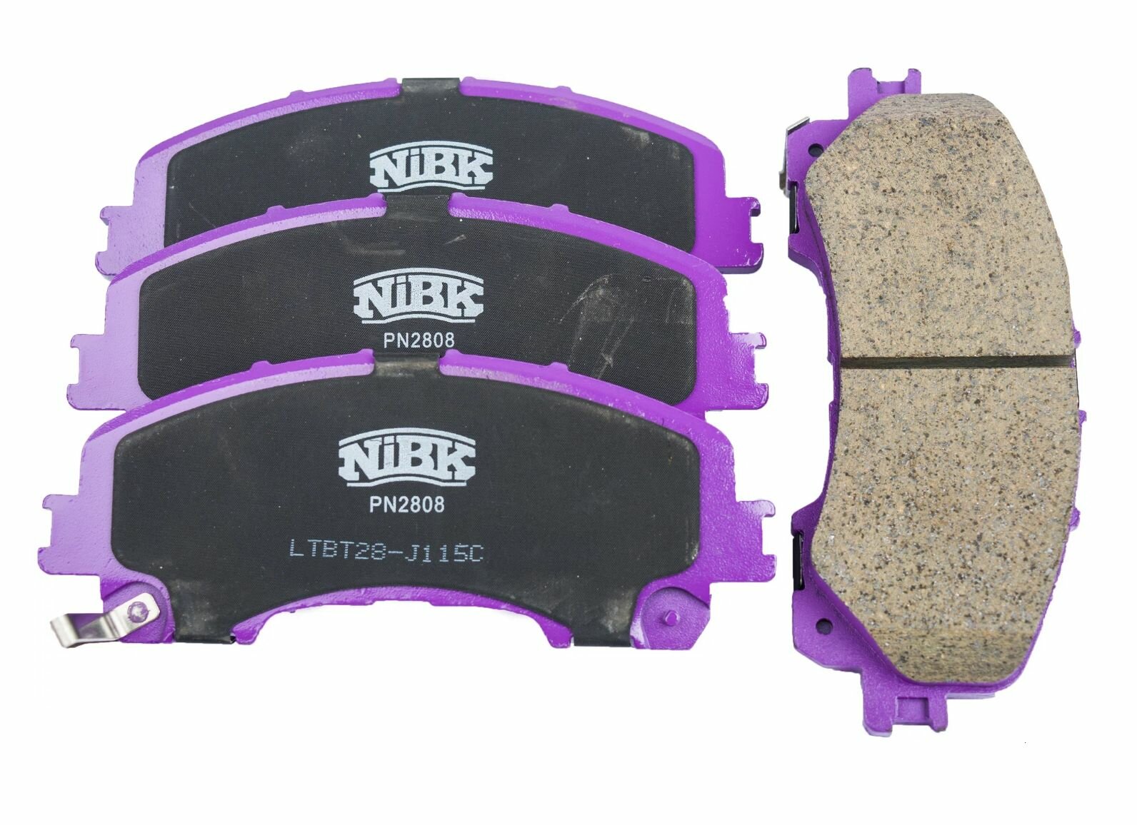 Nibk колодки тормозные дисковые pn2808
