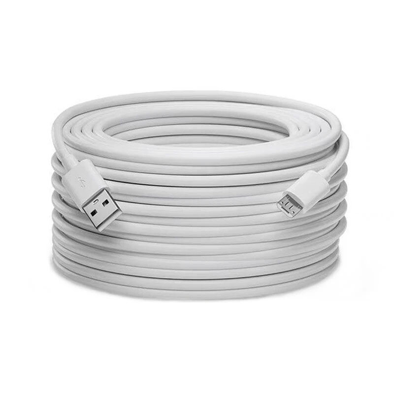 10 м Micro USB сверхдлинный кабель для зарядки и передачи данных для телефонов Android, планшетов Xiaomi, IP-камер, кабель для видеонаблюдения, кабель для зарядки 10 м/5 м/3/2 м/1 м