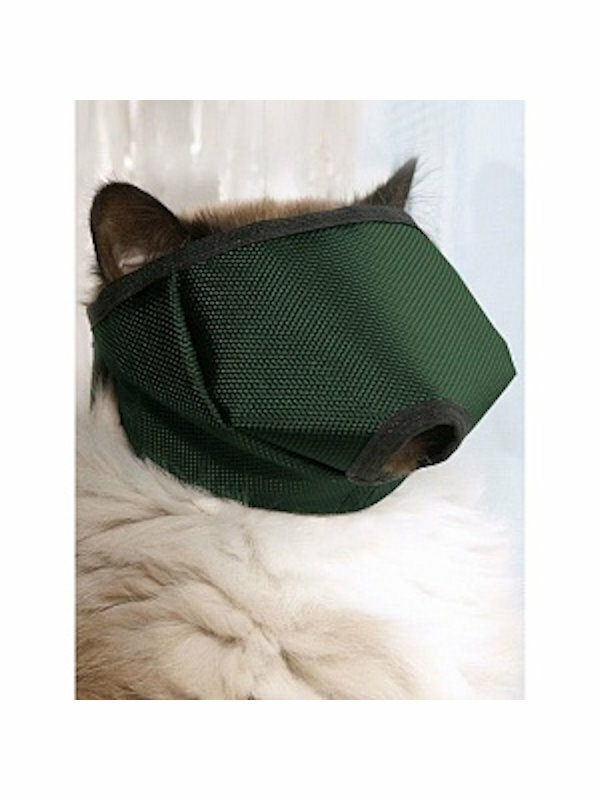 Намордник защитный OSSO Fashion для кошек L, зеленый