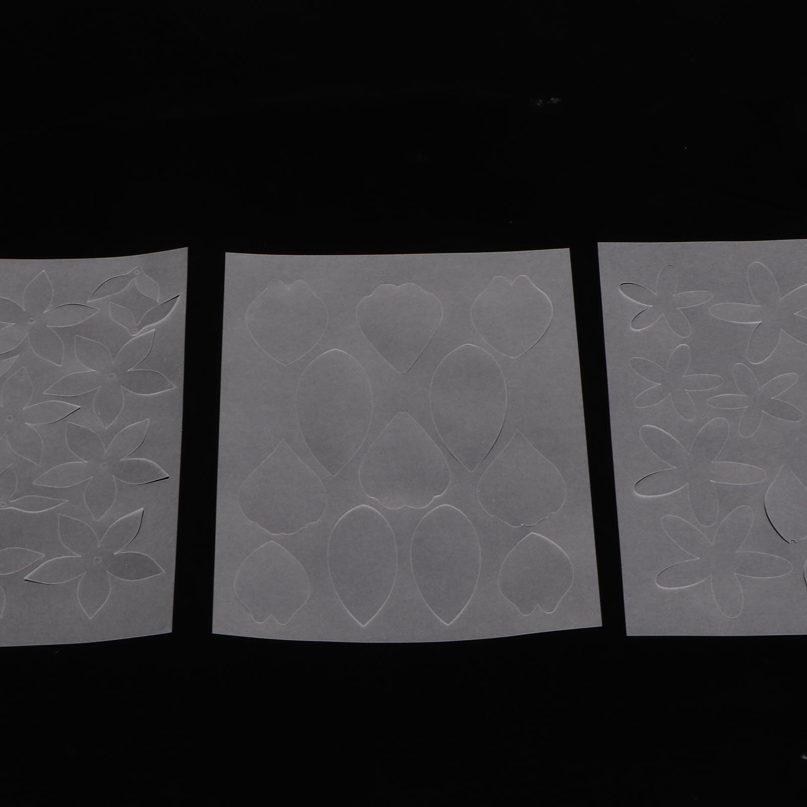 Комплект термоусадочных листов с различными узорами, термоусадочная пленка, бумага, отличный подарок для брелока, ювелирной закладки, сделай сам