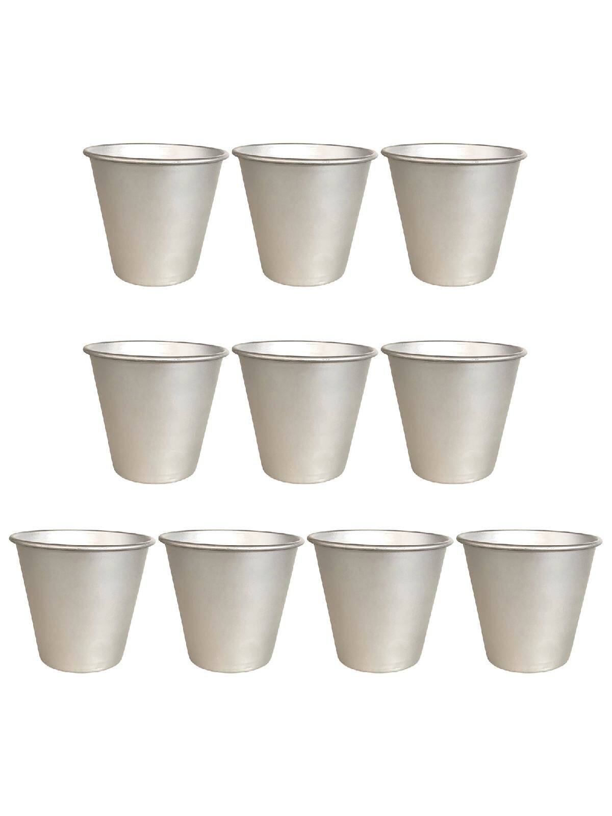10шт Алюминиевых формочек для западного торта для креативных кексов, милых формочек для пудинга