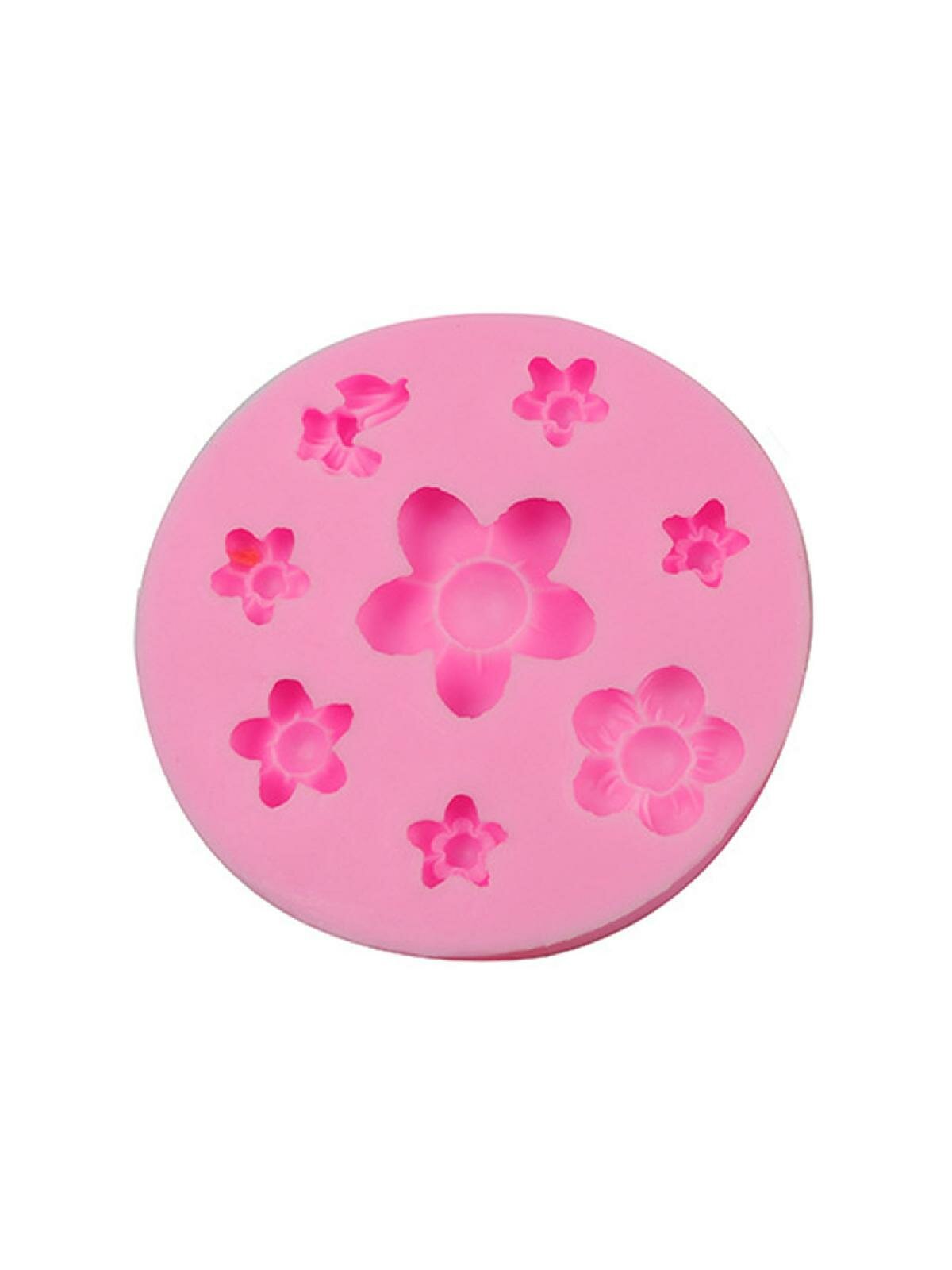 Силиконовая форма «Цветок вишни», украшения для кексов, инструмент для украшения торта из помадки для детского праздника, форма для шоколада