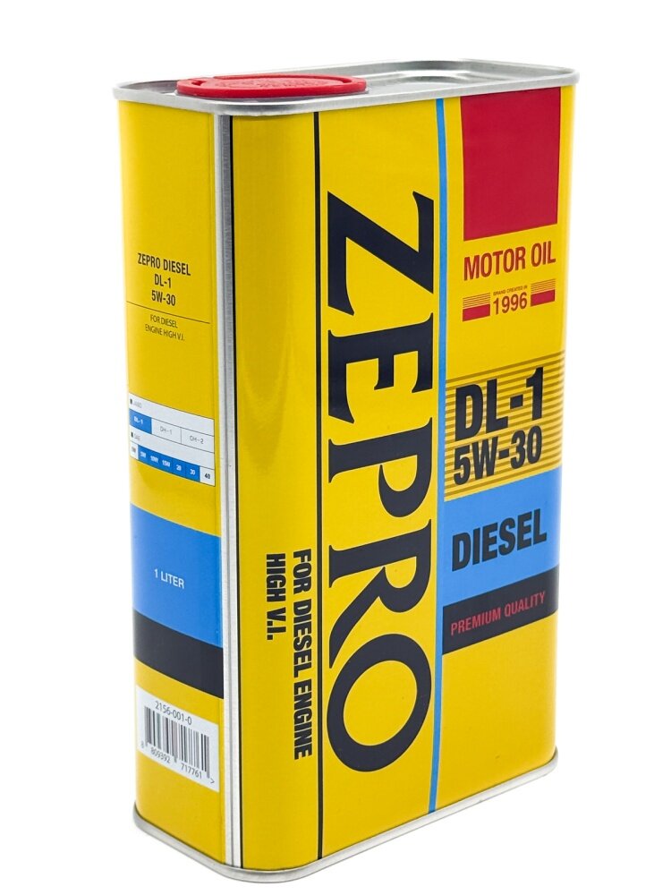 IDEMITSU Zepro DIESEL DL-1 5W30 (1л) 2156001-0 (Корея)