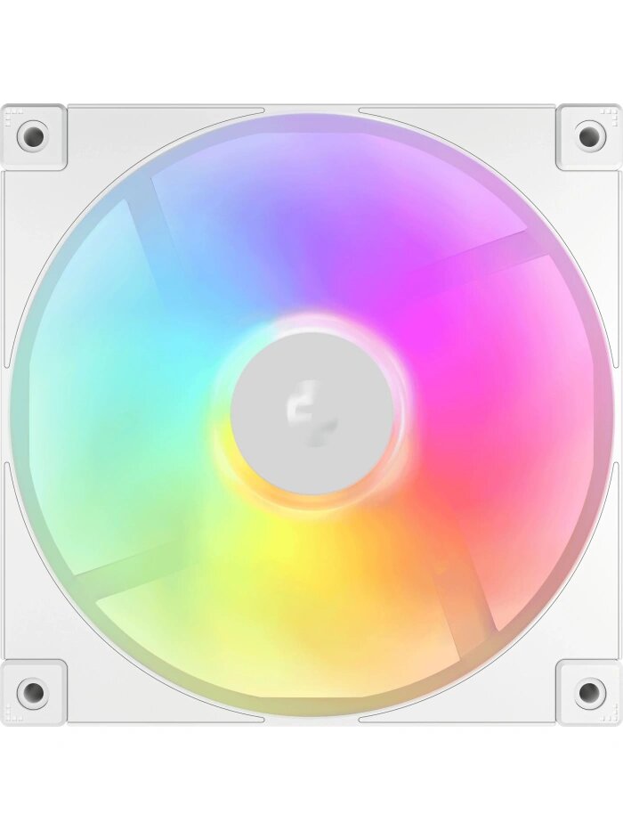 Вентилятор Deepcool FD14 ARGB, 140х140x25, белый, 4-pin Ret (R-FD14-WHAPN1-G)