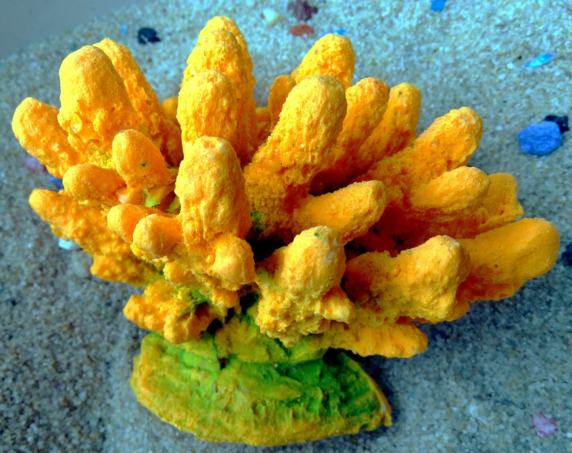 Искусственный коралл коралл ЭКО "Монти", для аквариума, ручной работы, эко коралл