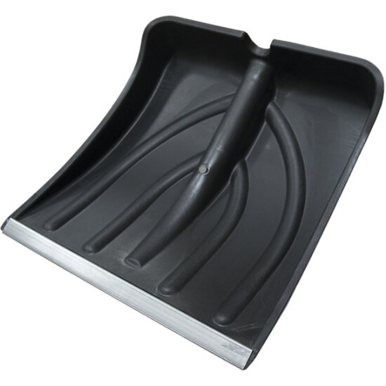 Ремоколор Снегоуборочная пластиковая лопата с планкой, без черенка, 380x365мм 69-0-438