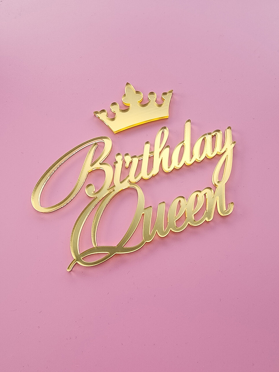 Топпер для торта Birthday Queen