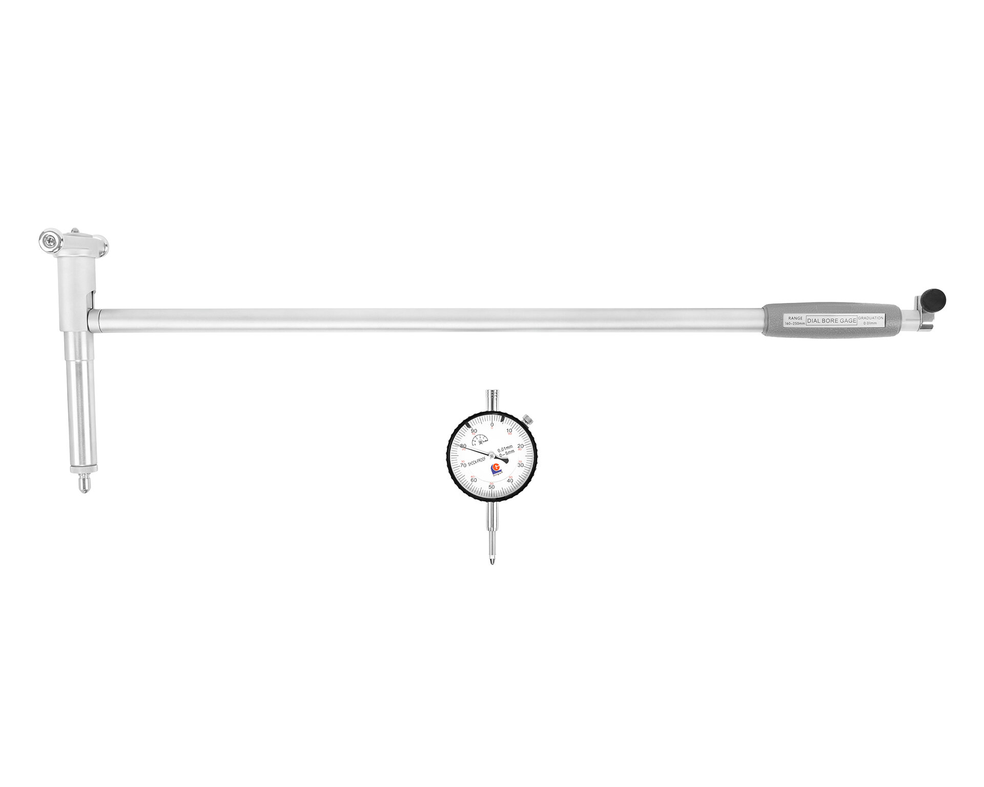 Нутромер индикаторный GuangLu НИ 160- 250 0,01 328-135P-1