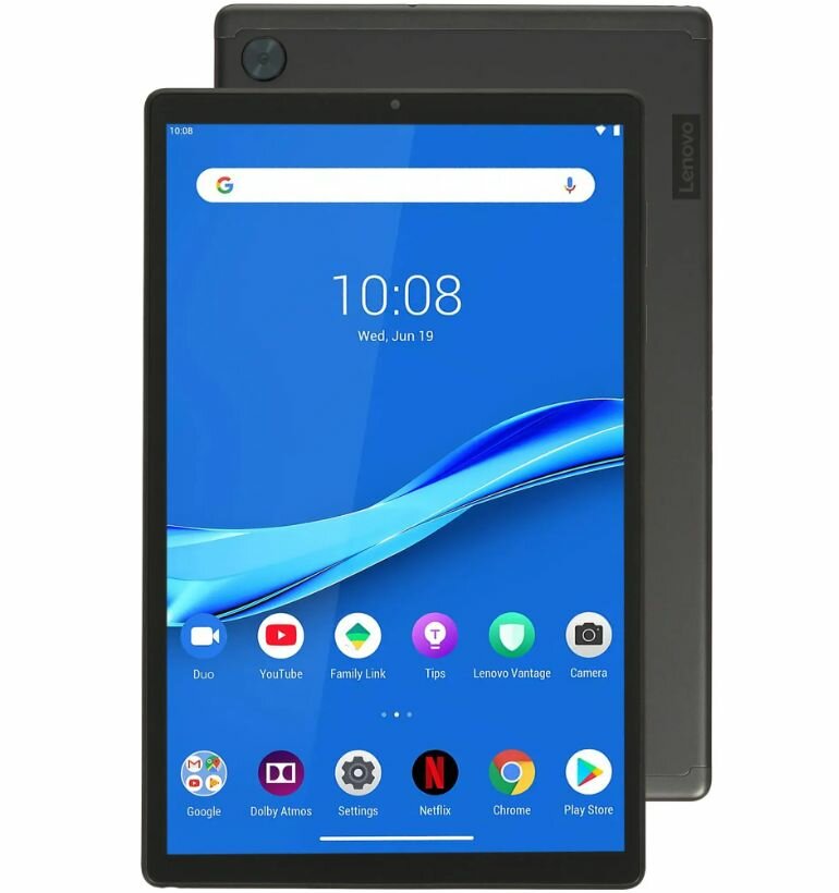 10,3" Планшет Lenovo Tab M10 FHD Plus (2nd Gen) LTE (ZA5V0302RU) 32 ГБ серый - 1920x1200, IPS, 8x2,3 ГГц, 2 ГБ, 5000 мА*ч, Android 9. x