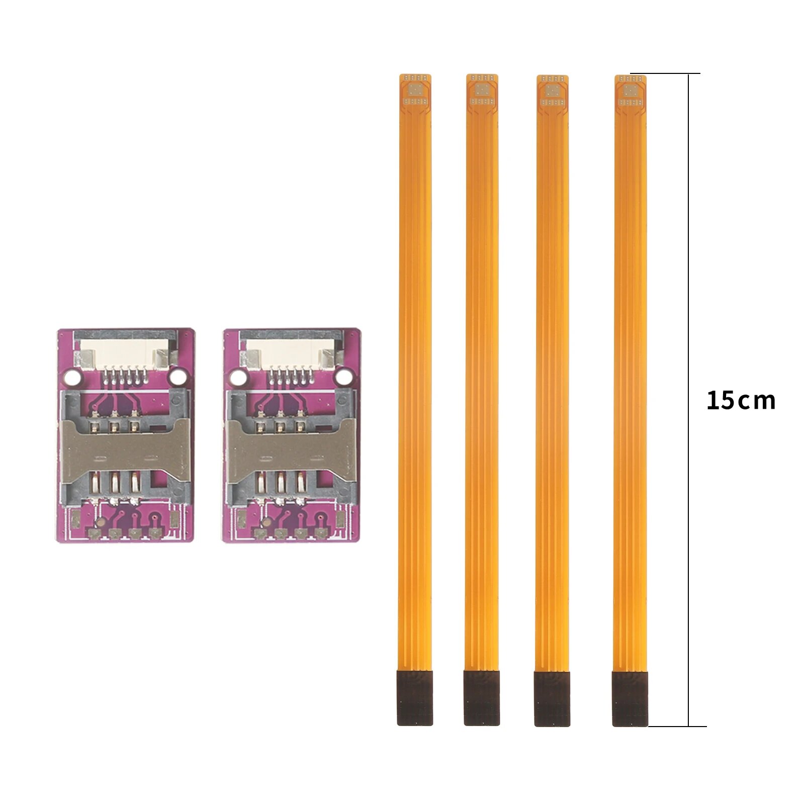 Переходник для сим-карты. Высокая термостойкость. 5*6 мм. Модификация чипа Wi-Fi. Пайка. Преобразование внешнего расширения. 2pcs