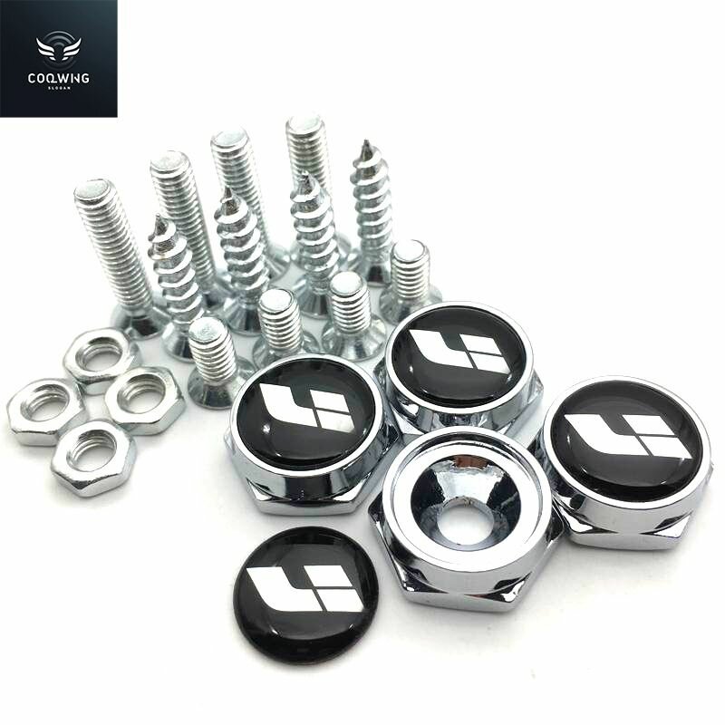 Комплект болтов крепления номерного знака с логотипом LiXiang. 4 шт.