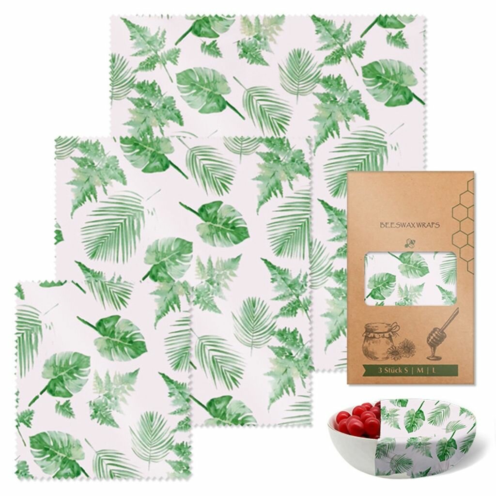 Экологичные восковые салфетки для хранения продуктов