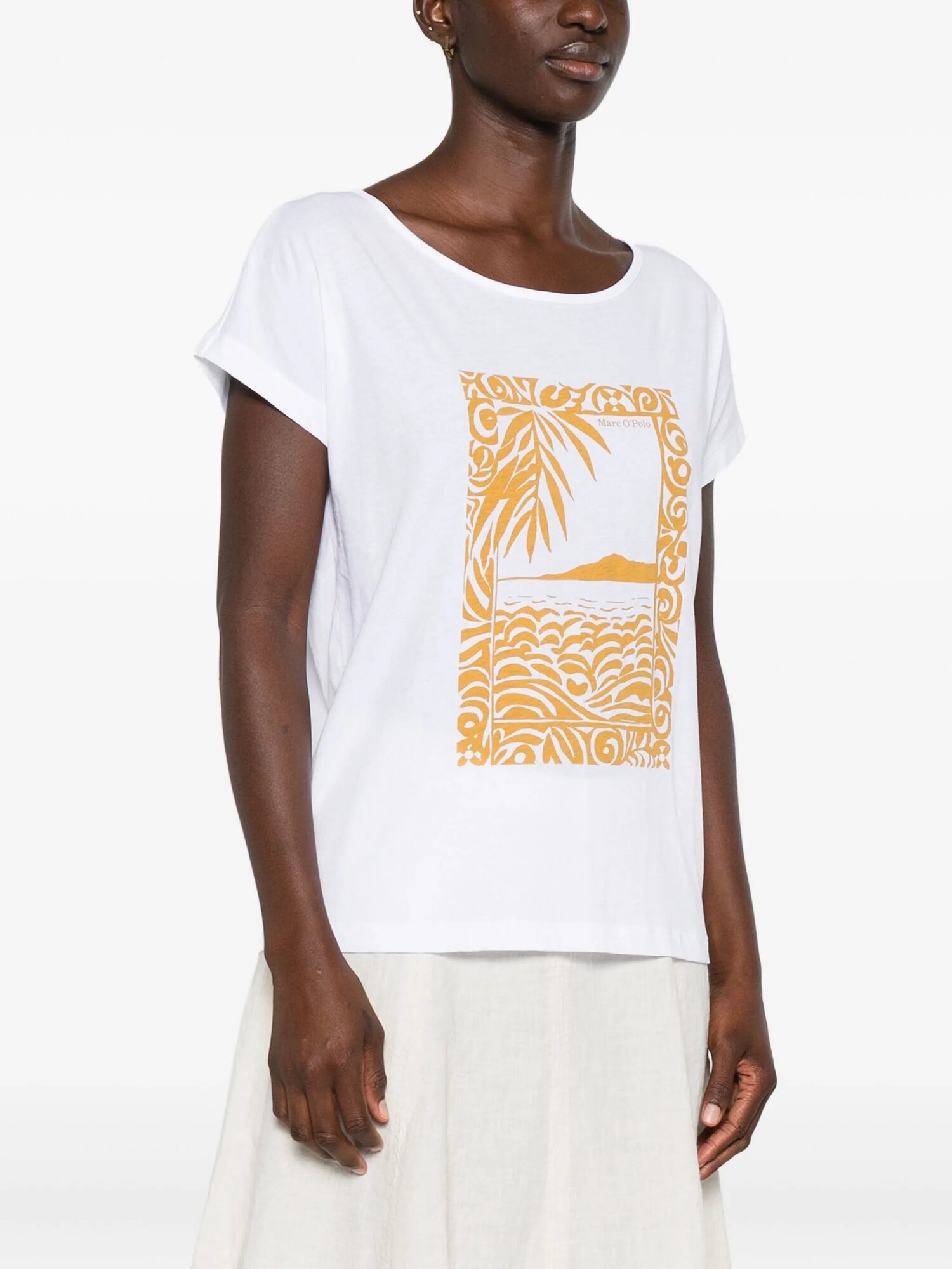 Накидка Marc O'Polo, размер XS, white — фото 1