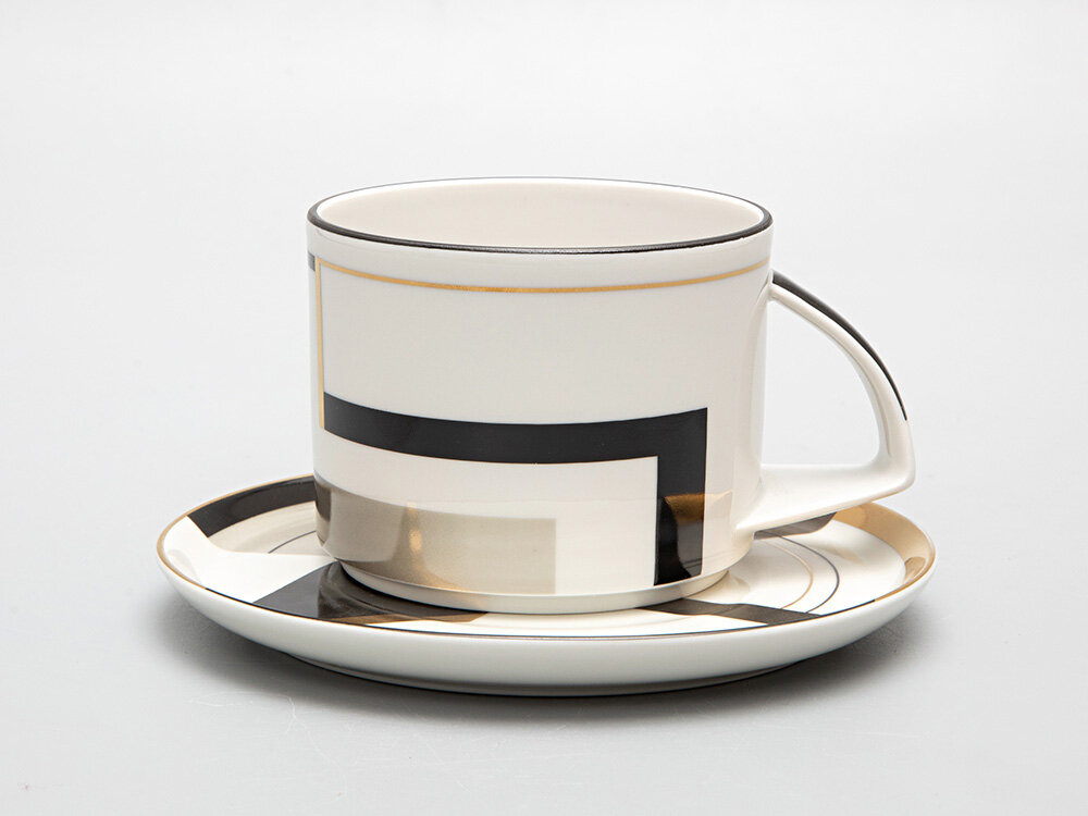 Чайная пара "Проект 2 " форма Баланс, 280 мл. , Императорский фарфоровый завод