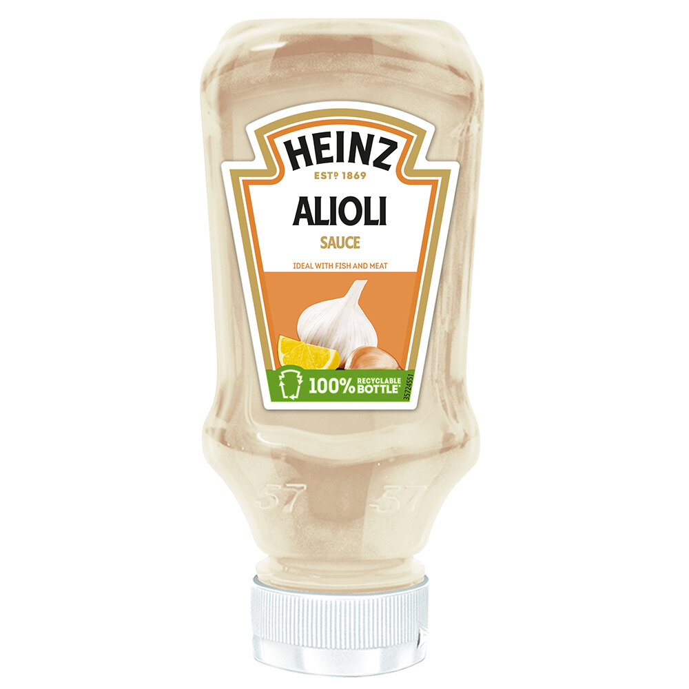 Соус Айоли Alioli (импорт), Heinz, Испания ЕС, 220 мл (215 г)