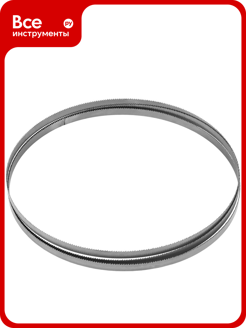 Полотно для ленточной пилы ЗПЛ-750-305 (2234х10 мм; 6TPI; сталь - 65Г) Зубр 155815-305-4, 50 мм