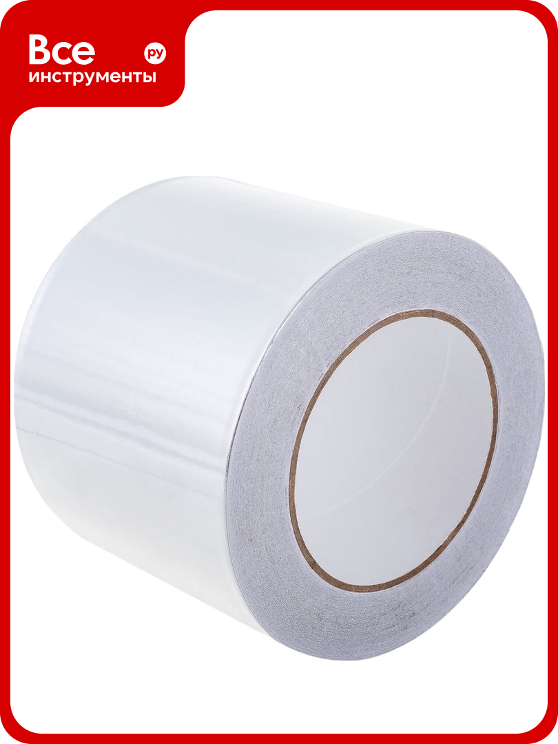 Алюминиевая лента Gigant 100мм х 50м GIT-6, соединения различных материалов