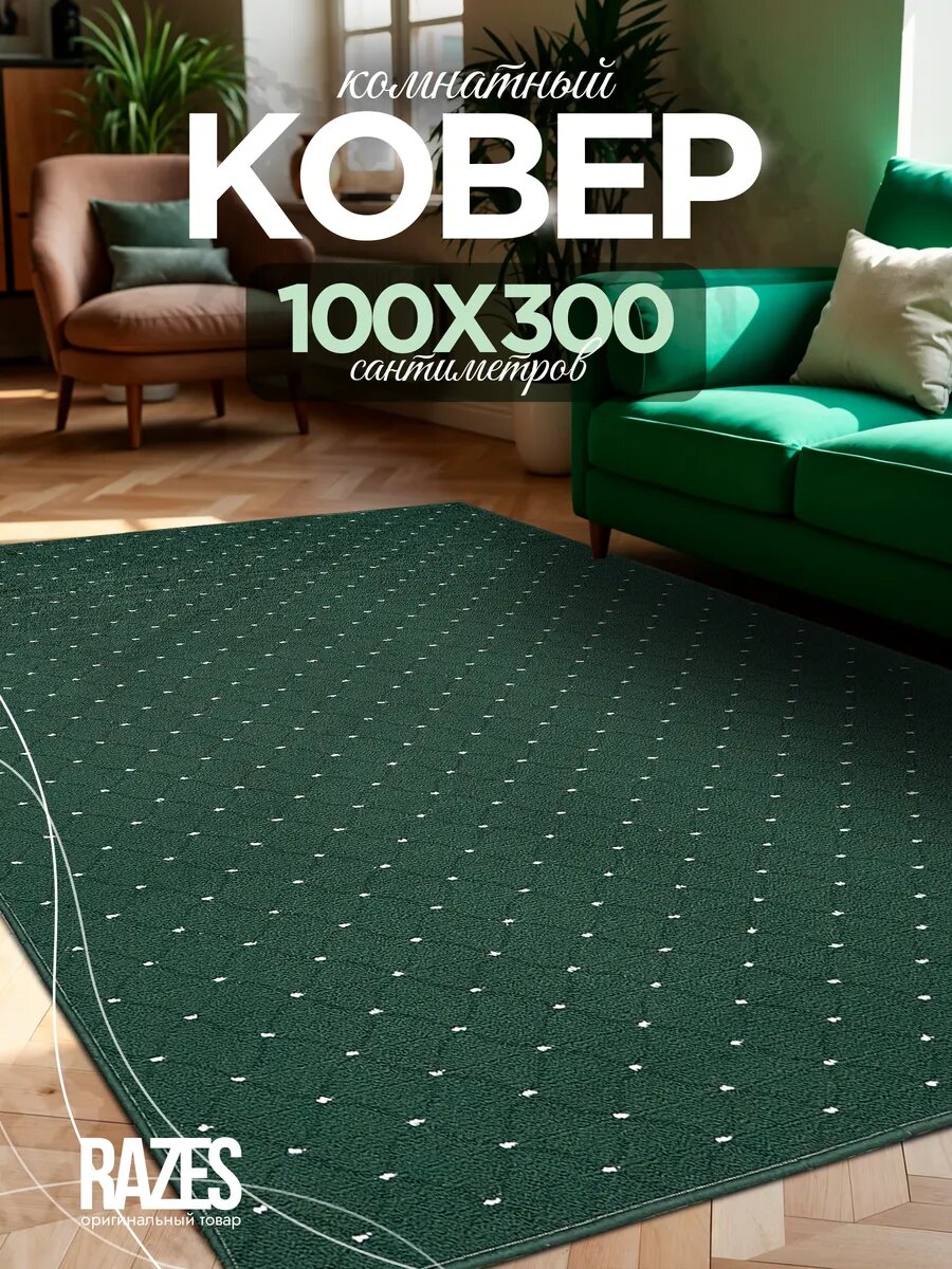 Ковер комнатный 100х300