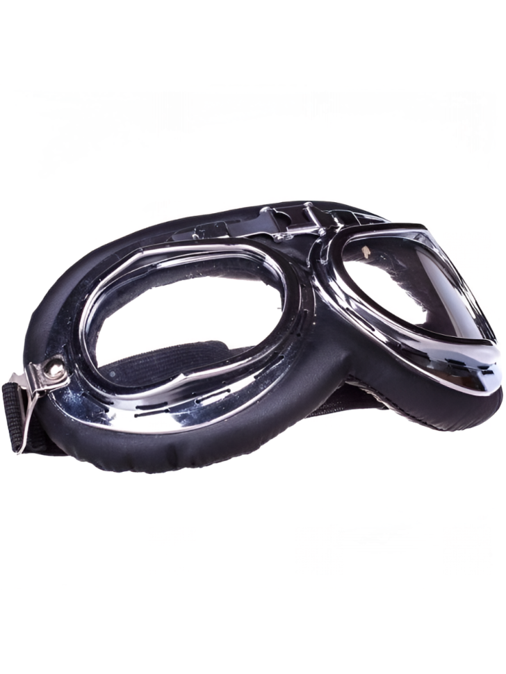 Аксессуар для карнавала "Очки пилота", (черный цвет)