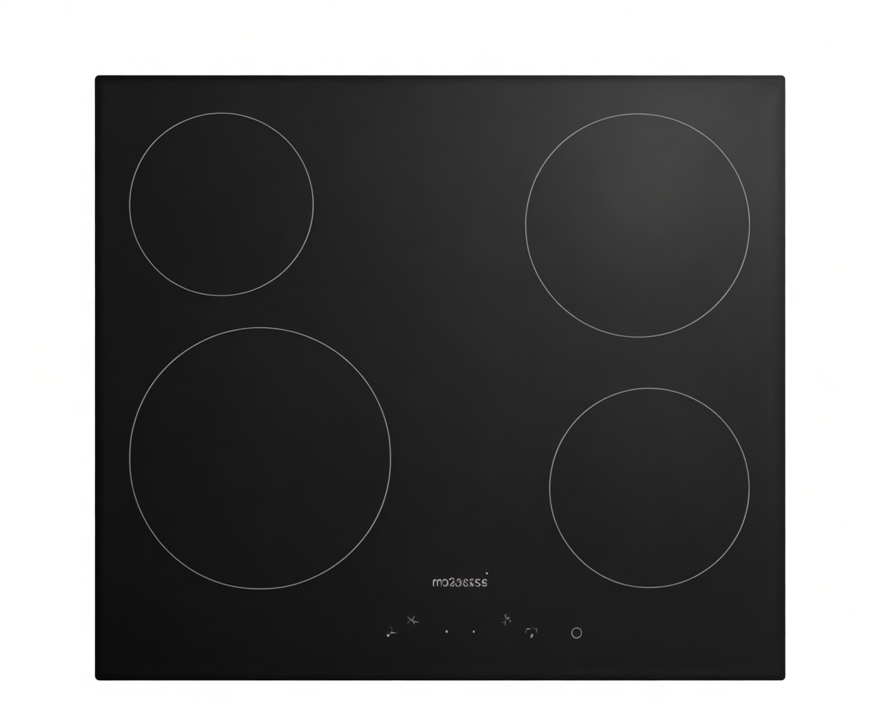 Электрическая варочная поверхность Hotpoint HR 6T1 C, 4 конфорки, черная