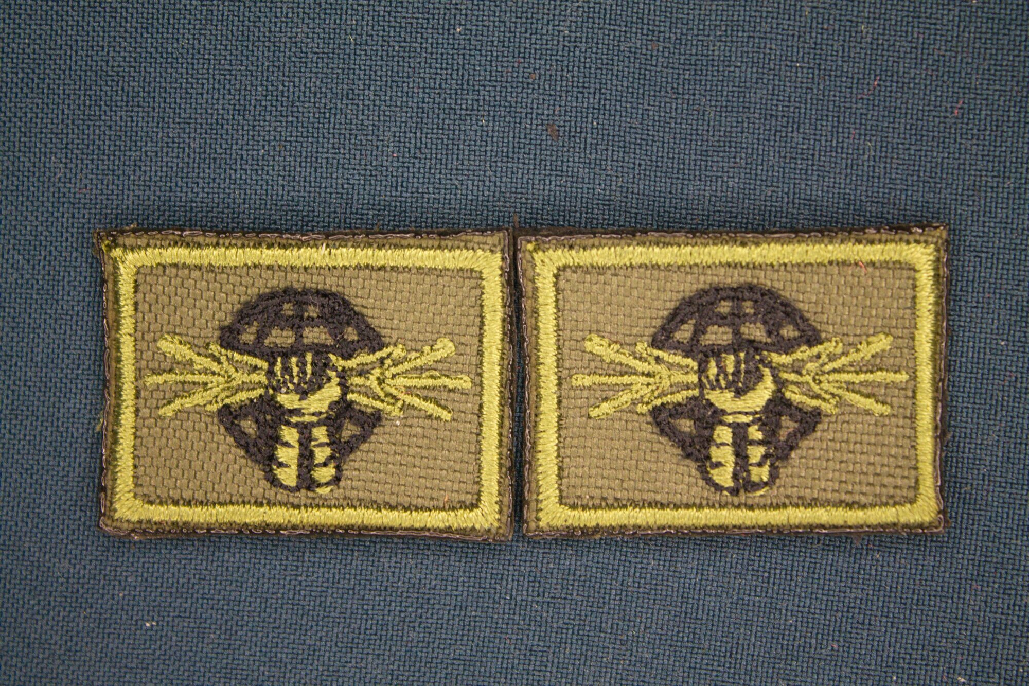 Шеврон, Петлицы РЭБ войска, полевые, хаки