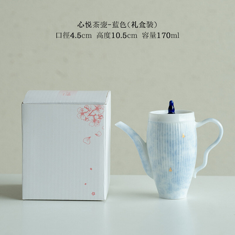 Чайный сервиз "Цветущий чай", керамика, ручная работа