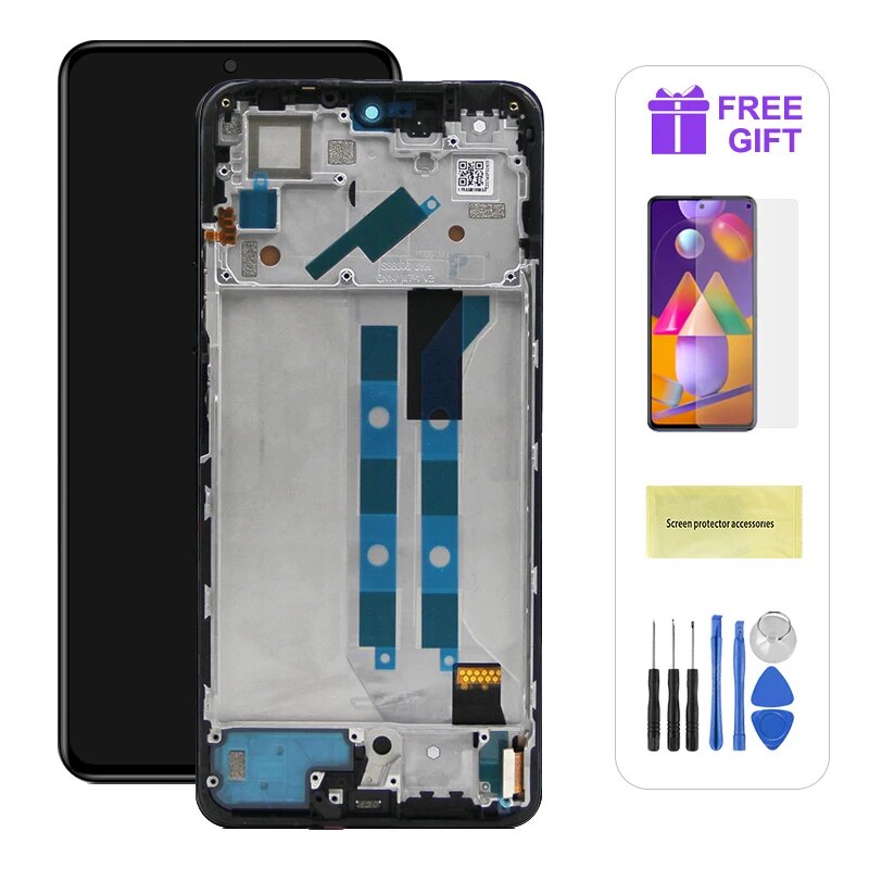 Дисплей Super AMOLED для Xiaomi Redmi Note 11 Pro 5G, сенсорный экран в сборе, Global OLED Frame