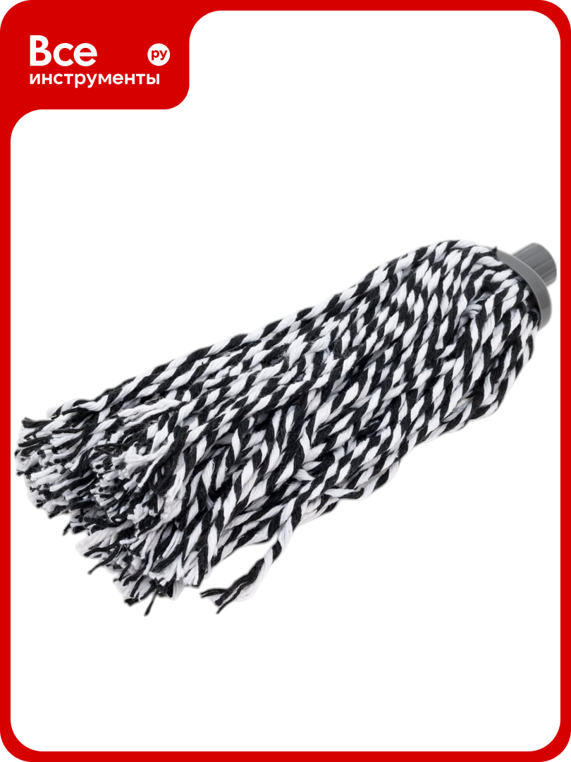 Насадка для уборки YORK зебра хлопок 073060, с хозяйственной химией