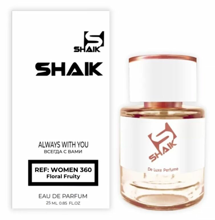 Парфюмерная вода Shaik № 360, 25 мл женские