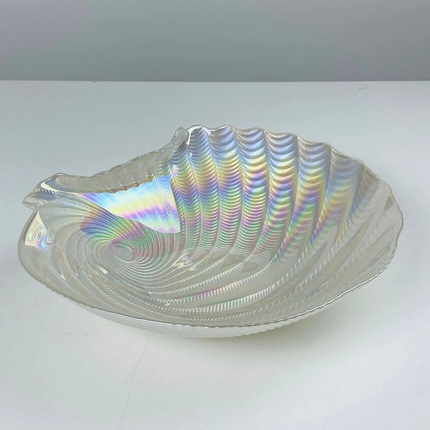 Глубокое круглое блюдо 25х23х7см Стекло 588-716 118-588-716