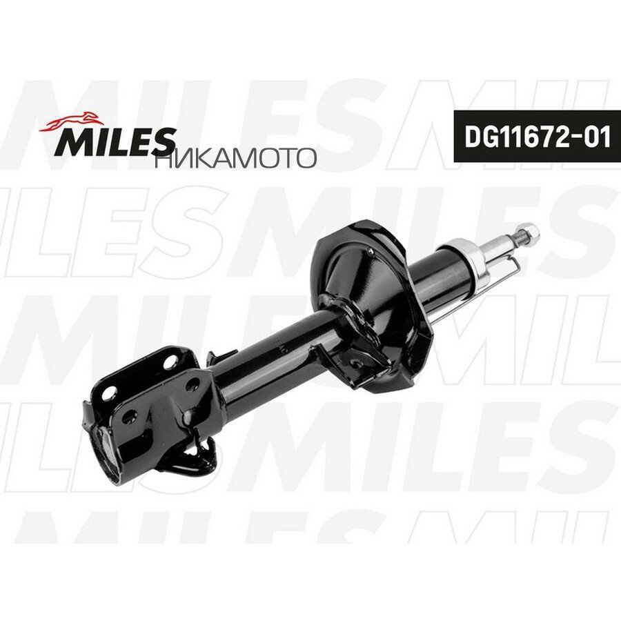 MILES DG11672-01 Амортизатор NISSAN NOTE E11 06- пер. лев. газ.
