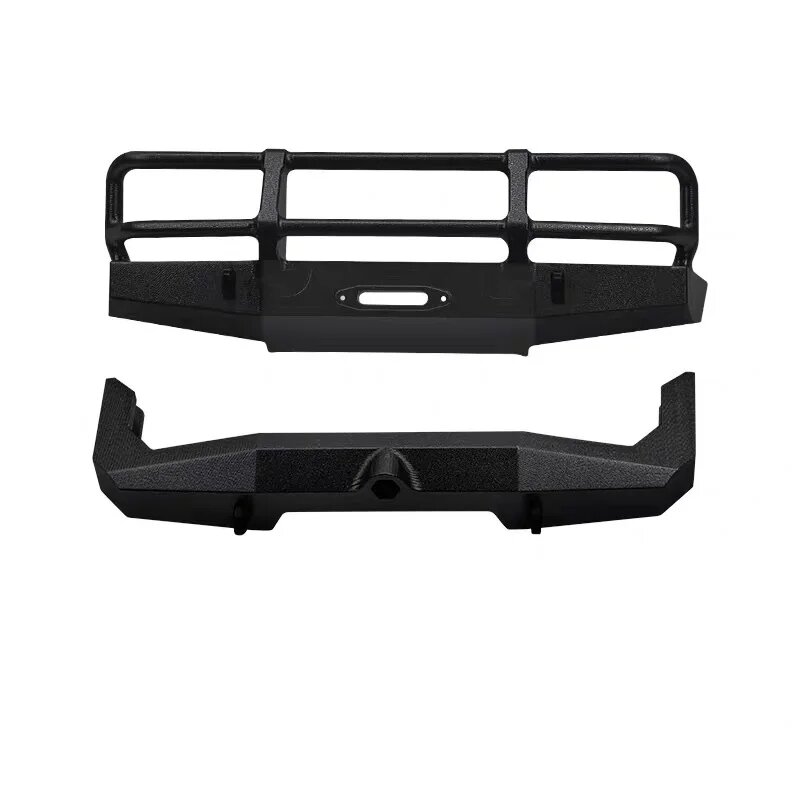 Черный металлический бампер FMS FCX18 LC80