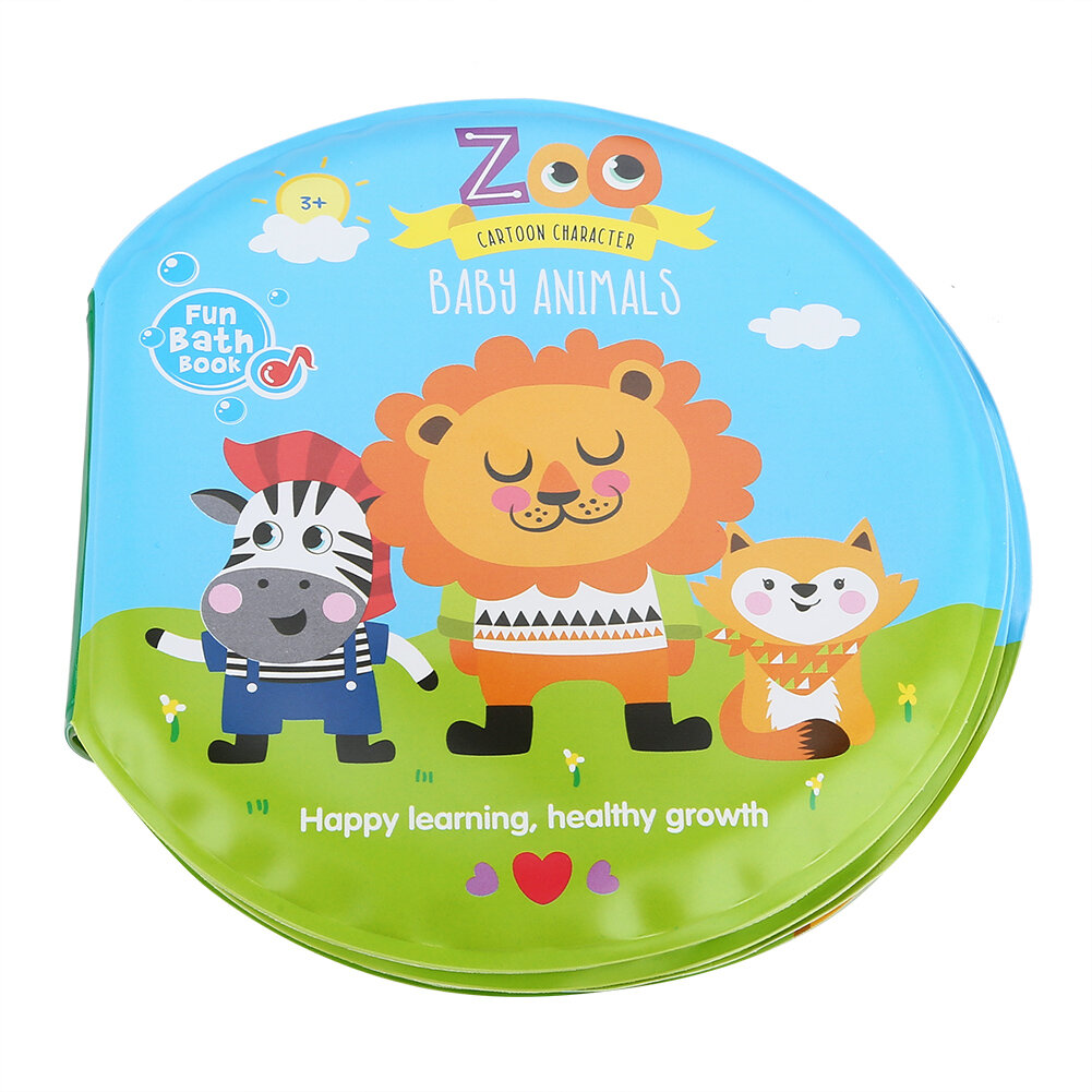 Детская книга для ванной комнаты слезоточивая игрушка для душа игрушки раннего образования для ванны (зоопарк)