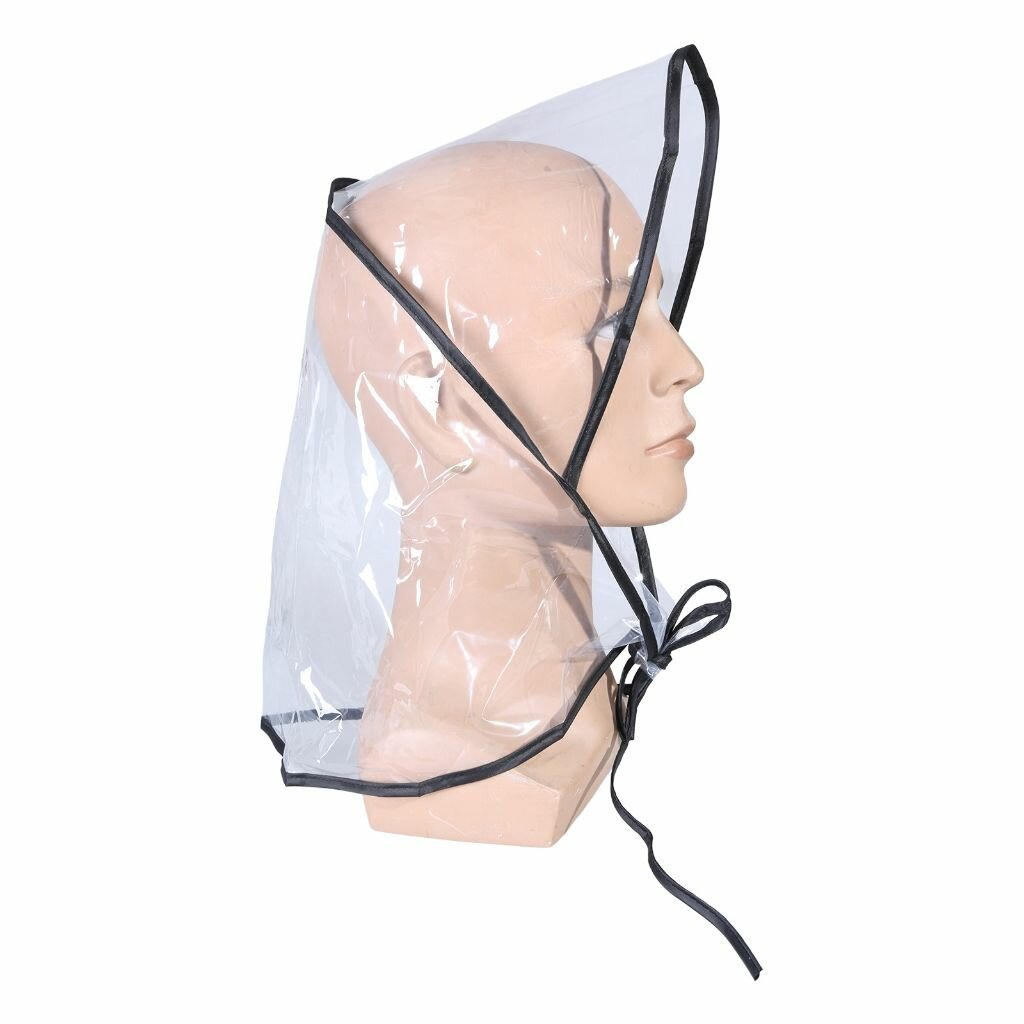 Дождевик из ПВХ дождевик черный