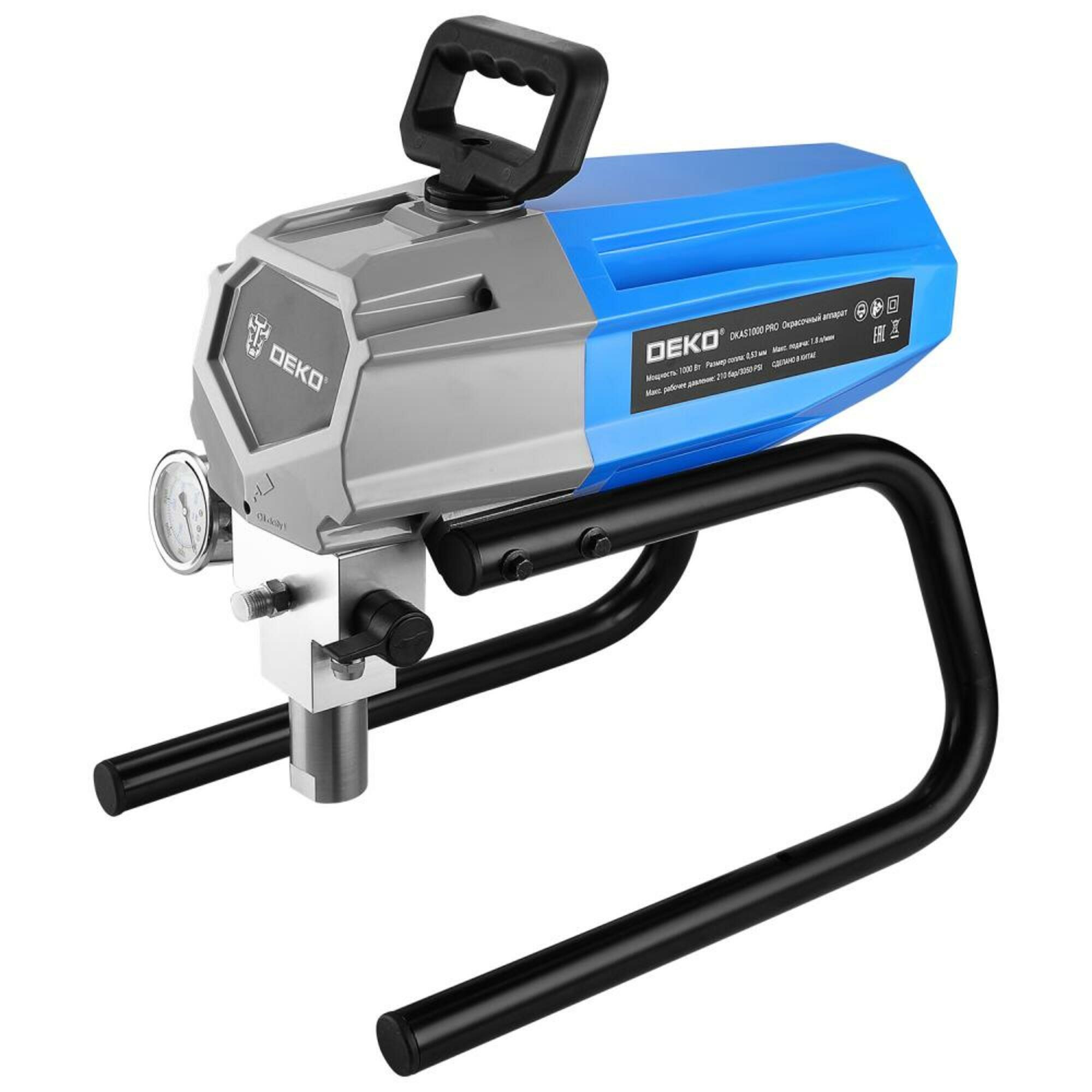 Аппарат окрасочный сетевой поршневой Deko DKAS1000 PRO, 1000 Вт, 1.8 л/мин