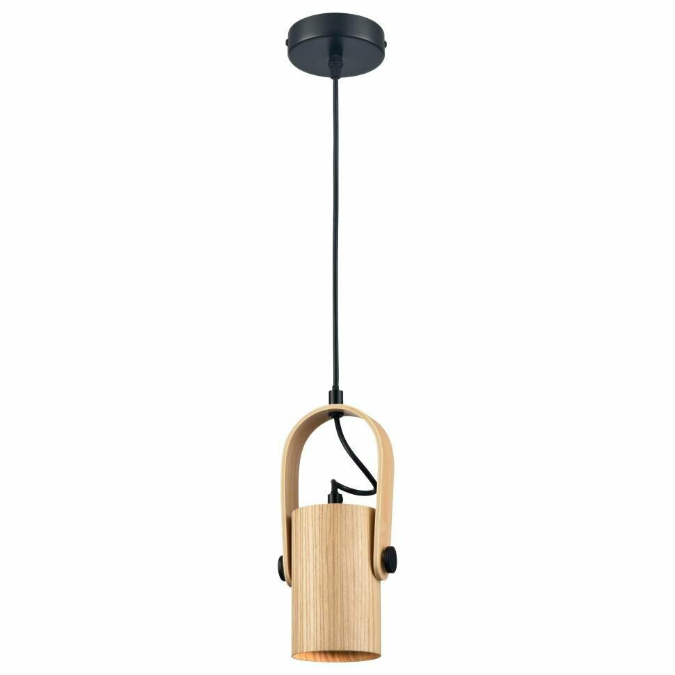 501-716-01 VELANTE Деревянный стиль светильник подвесной, GU10(LED), 5W