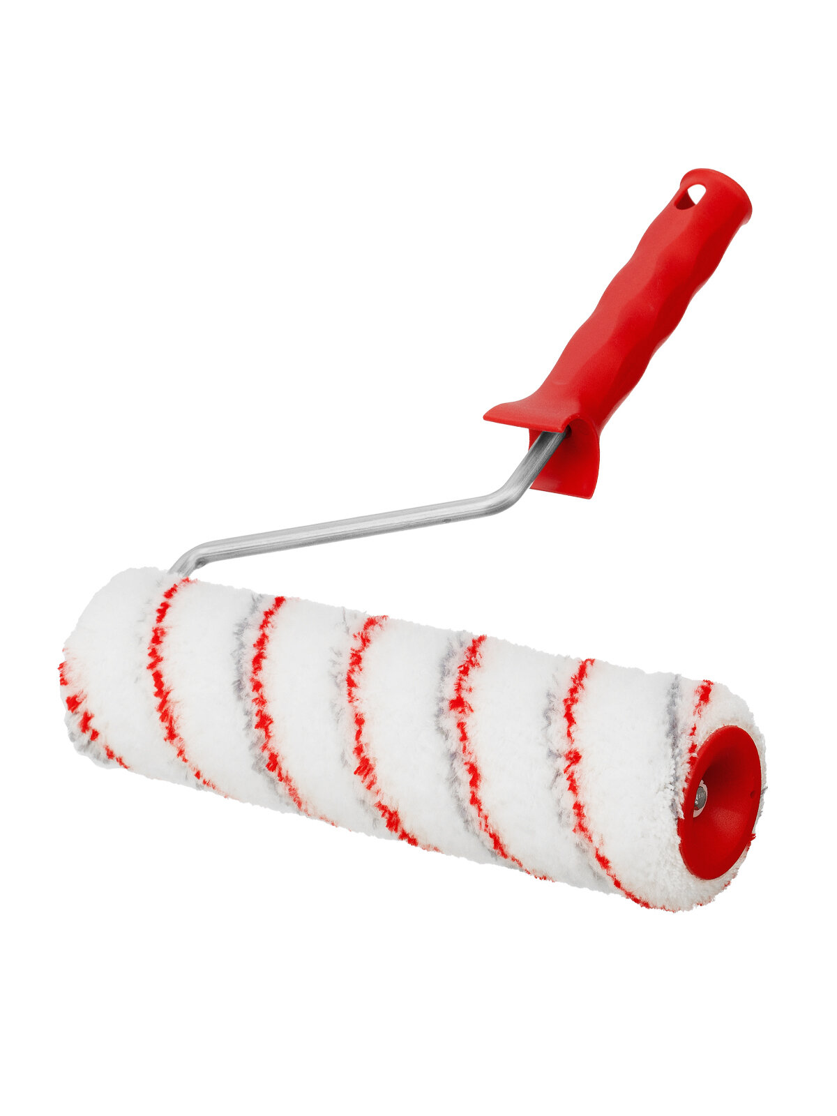 Валик малярный с ручкой Matrix Нейлон, 250 х 48 х 8 мм, ворс 12 мм, 80758